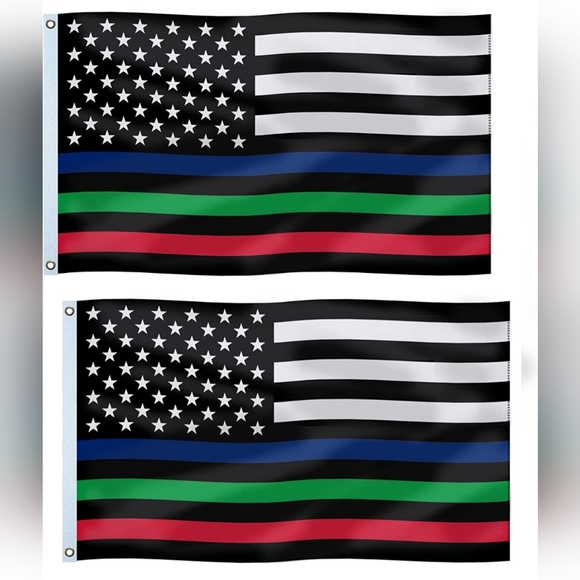 Other | 3x5 Police American Firefighter Military Army Fire Fighter ...